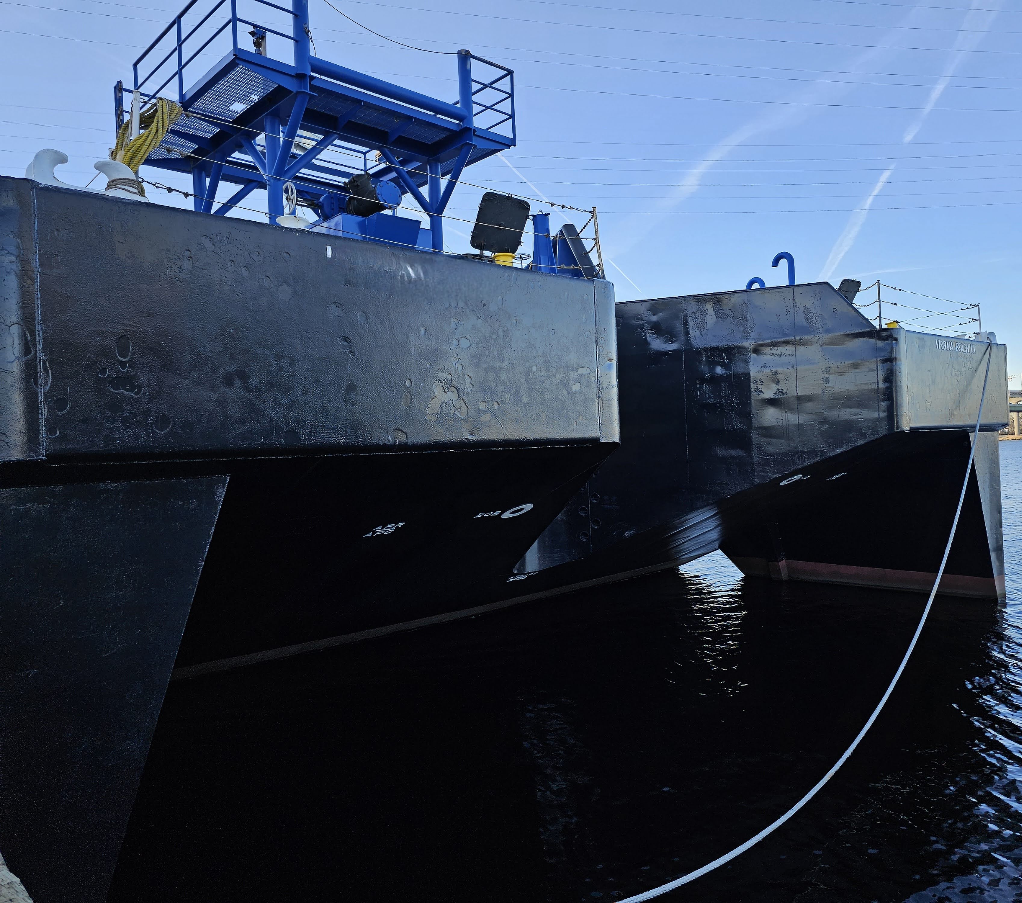 320′ x 75′ x 24′ Tank Barge w Loadline | Bourg Marine, Inc.