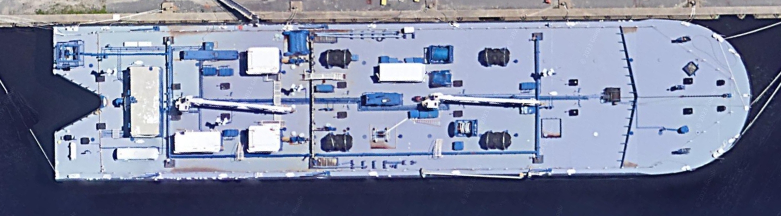 320′ x 75′ x 24′ Tank Barge w Loadline | Bourg Marine, Inc.