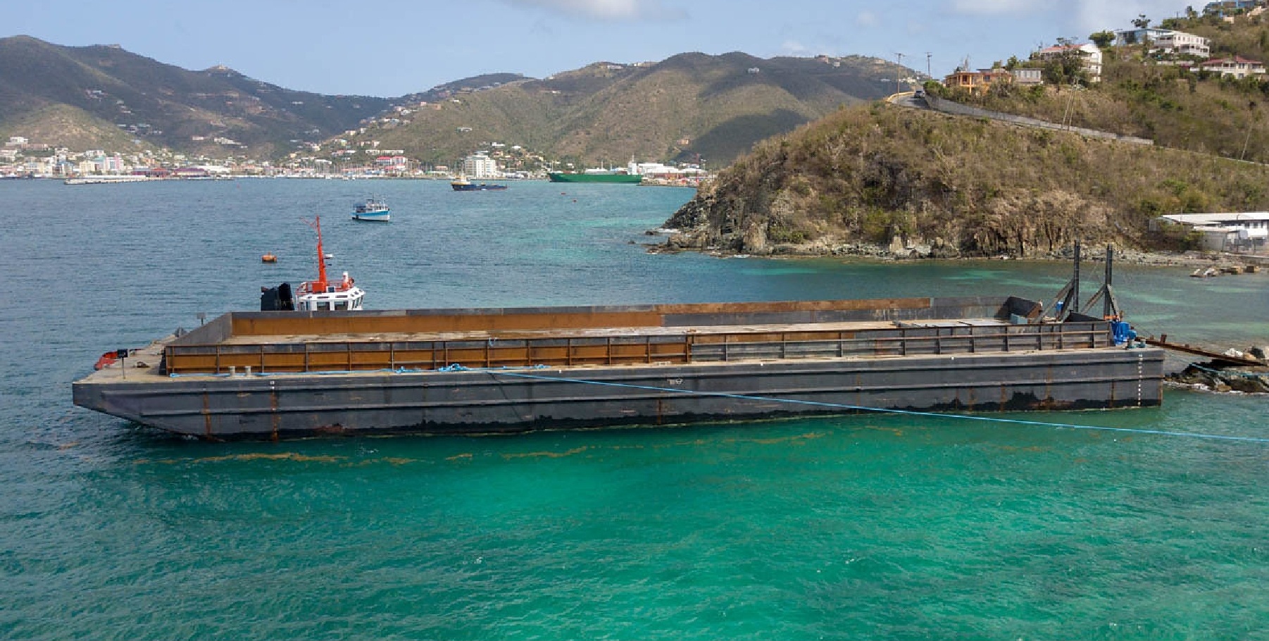 220′ x 60′ x 14′ ABS Ramp Barge | Bourg Marine, Inc.