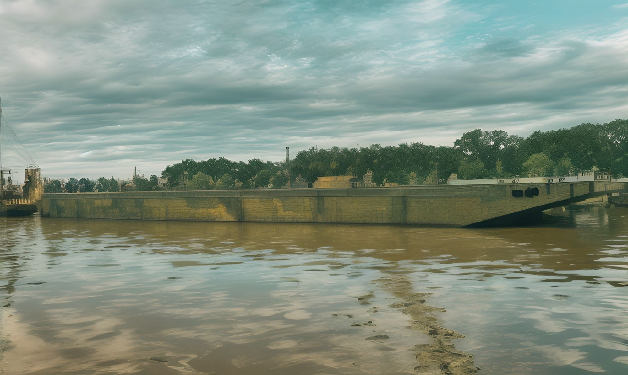 124′ x 48′ x 9′ Spud Barge | Bourg Marine, Inc.