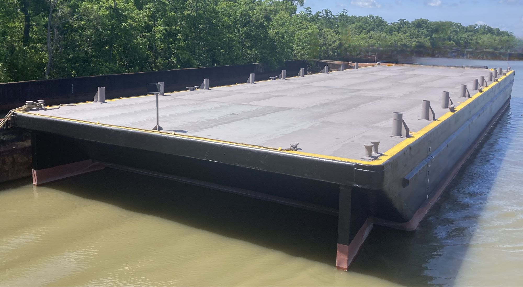 180′ x 54′ x 12.5′ ABS Deck Barge | Bourg Marine, Inc.